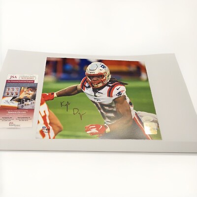 Kyle Dugger Autographed Signed New England Patriots 8x10 Photo JSA | eBay