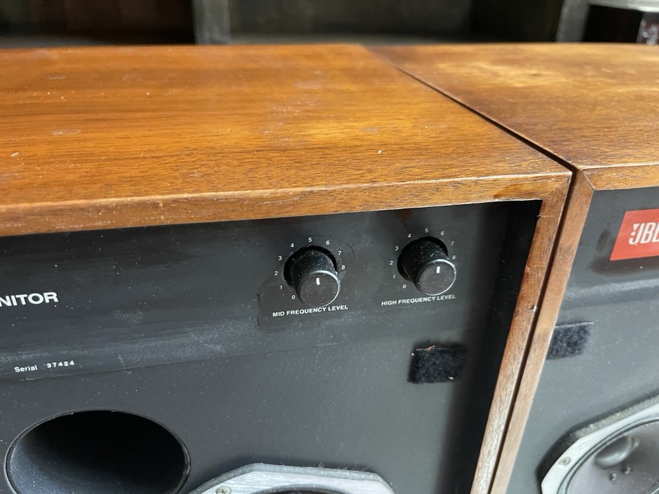ESTATE VINTAGE JBL 4312 STUDIO CONTROL MONITOR SPEAKERS Audiophile W ...
