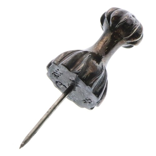 Chrome Hearts Push Pin Cross Ball Silver Thumbtack Used ...