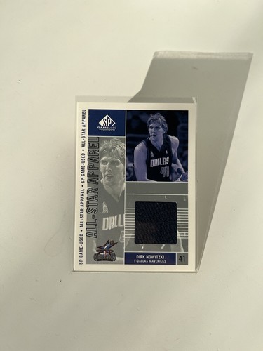 2002 Dirk Nowitzki All-Star Game Worn Patch upper deck!!! | eBay