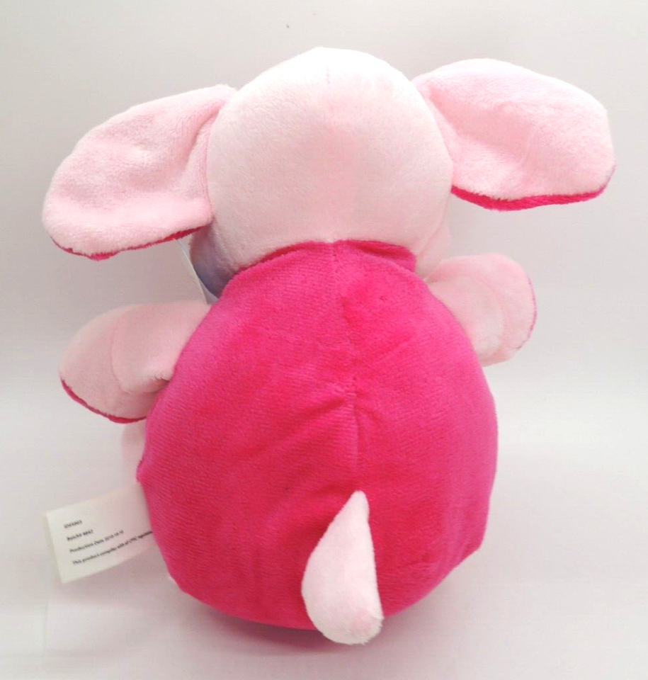 Kelly Baby Bright Pink Elephant Rattle Plush Toy Lovie Lovey Stuffed ...
