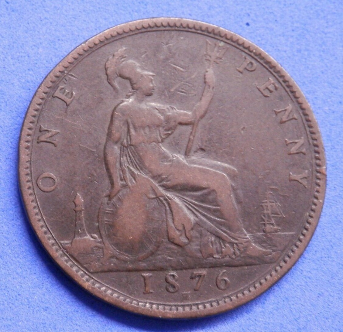 Victoria Bronze Young Head Bun Pennies 1870-79 by date nice examples ...