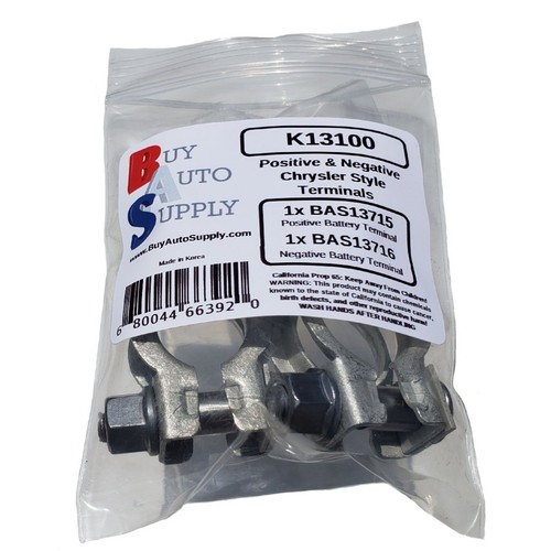 Positive & Negative Battery Terminal Fits Mopar Chrysler 5161305AA ...