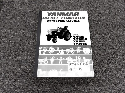 Tractor Parts - Yanmar Tractor Ym155 Ym155d