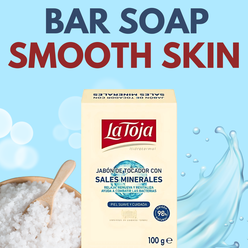 La Toja Bar Soap Soft Skin with Mineral Salts – Twin Pack, 100gr Each ...
