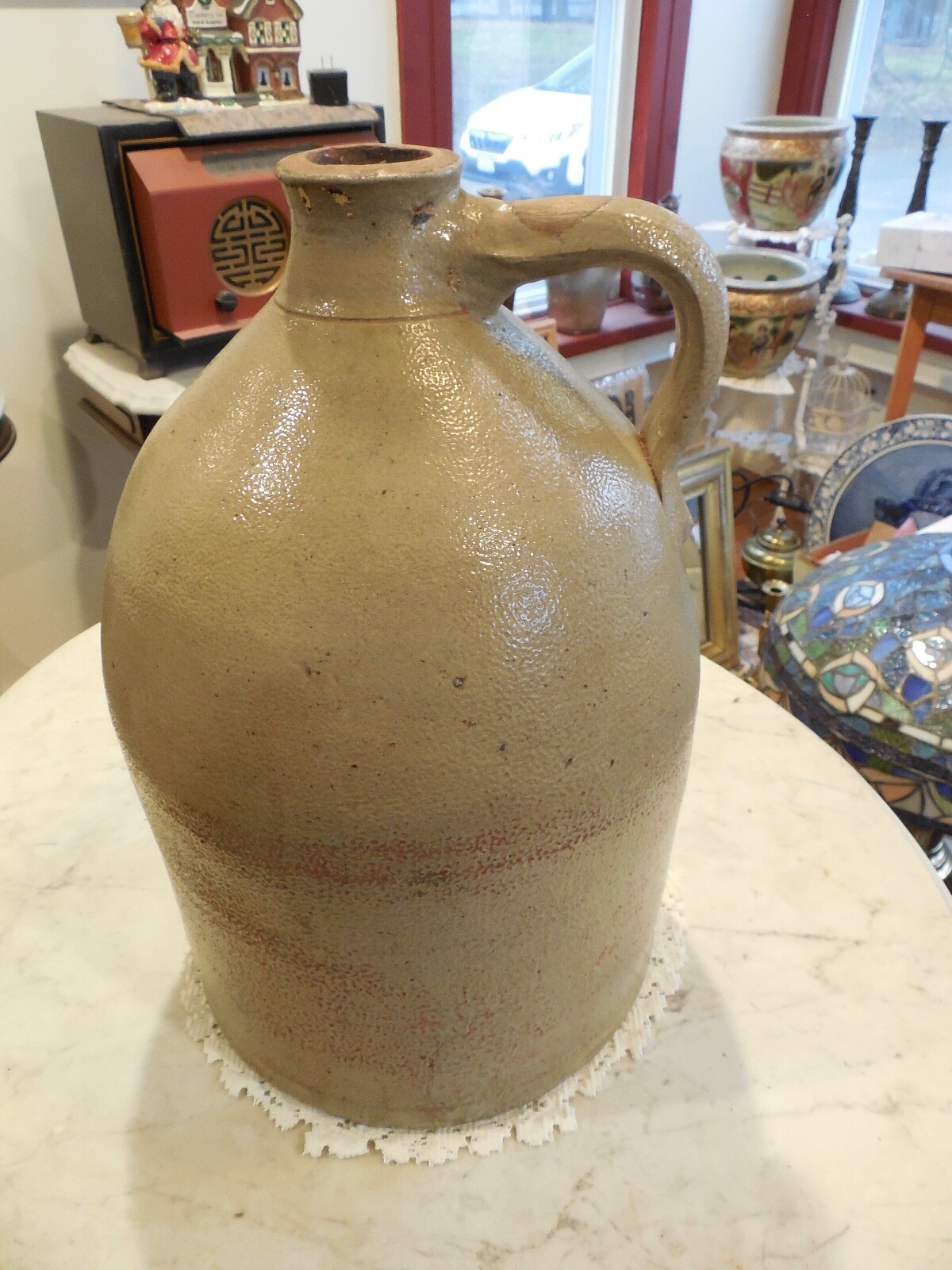 Antique 3 Gallon Stoneware Jug 15 1/2" tall | eBay