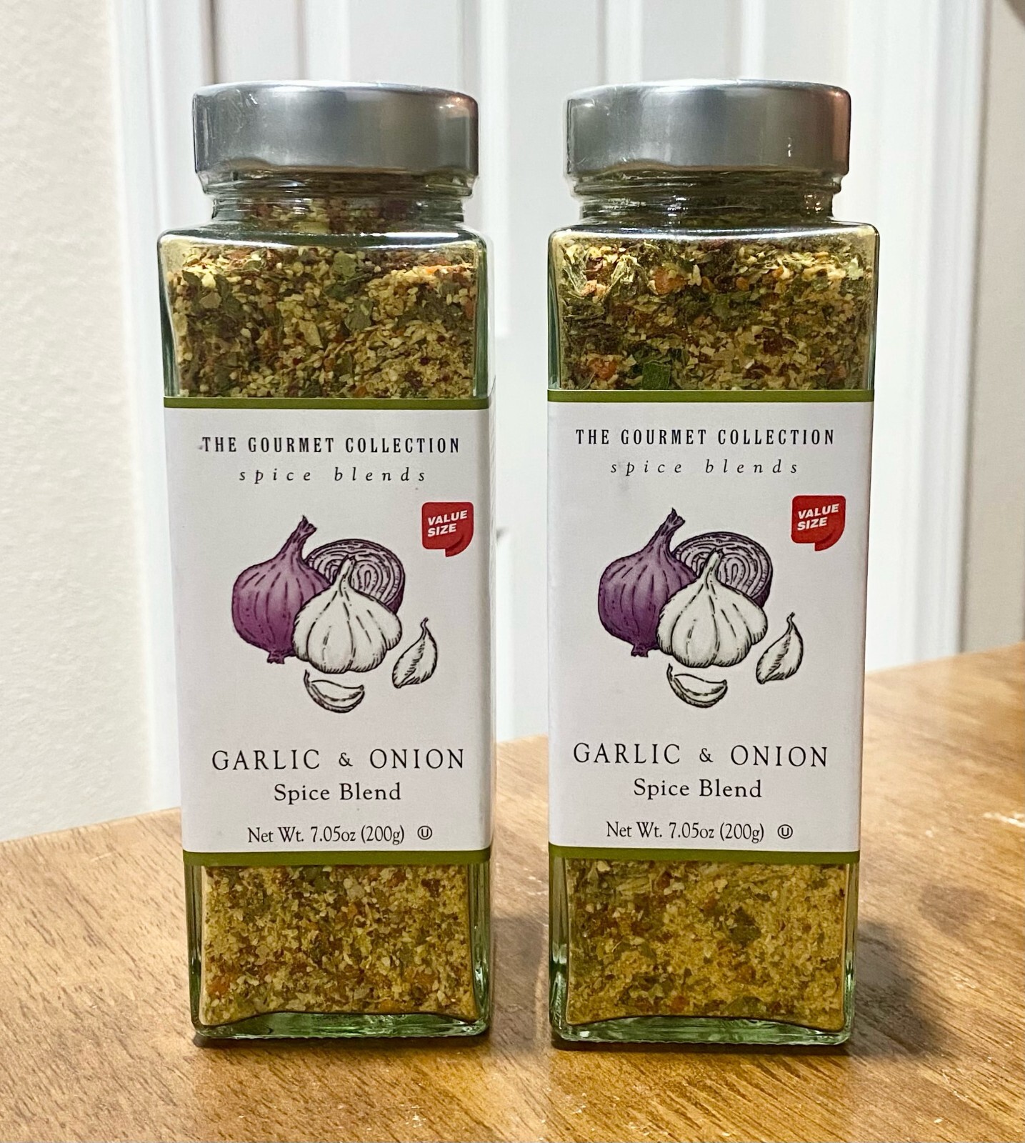 Lot of 2 The Gourmet Collection Spice Blends GARLIC AND ONION 7.05oz | eBay