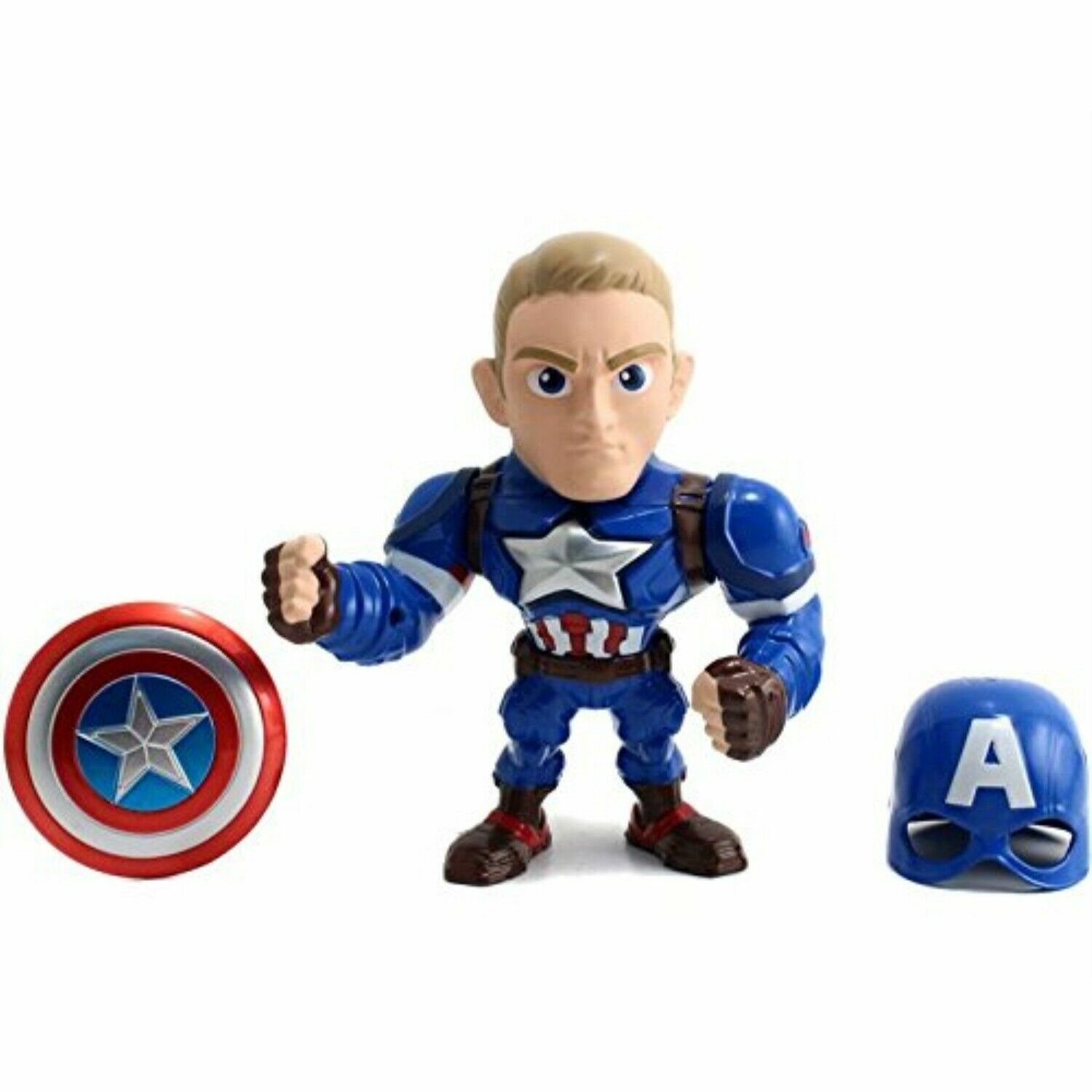 Metals Marvel 6 inch Movie Figure -Civil War Captain America (M56) New ...