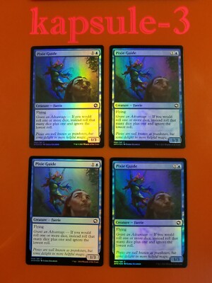 4x Pixie Guide | FOIL | Forgotten Realms | MTG Magic Cards | eBay