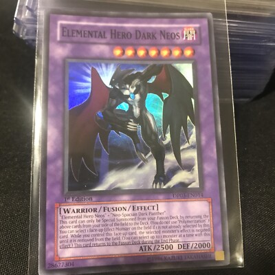 Elemental Hero Dark Neos 1st Edition Yugioh Card - Nm/Mint - DP03-EN014 ...