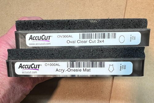 2 AccuCut Scrapbook Craft Clear Cuts Dies; 6" x 5" | eBay