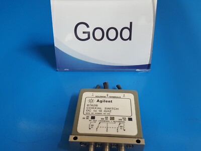 Agilent 8762B: 3-Port Coaxial Switch, DC to 18 GHz, W/Opt. 015 (0871 ...