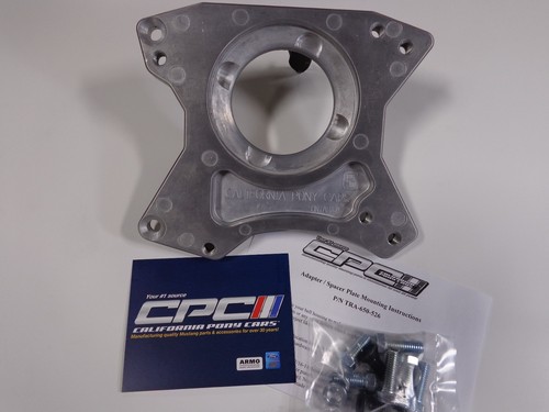 1965-1970 MUSTANG T-5 ADAPTER PLATE FOR 6 BOLT BELL HOUSING Made in USA ...
