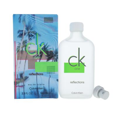 Calvin Klein CK One Reflections 100ml Eau de Toilette Spray for Unisex ...