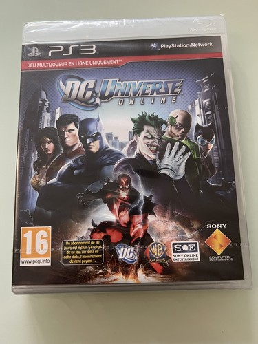 Playstation 3 PS3 New Blister DC Universe Online Comics Legend Hero | eBay