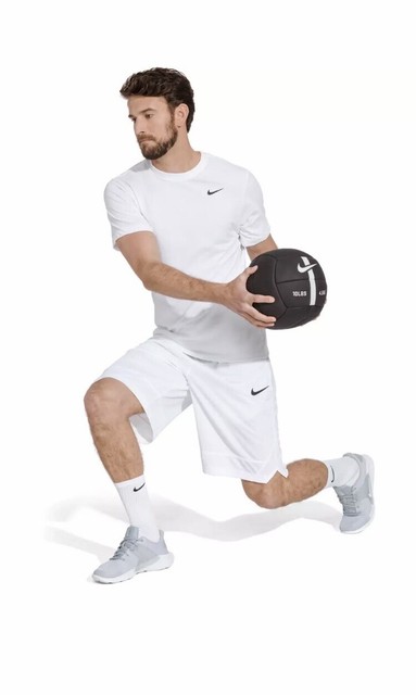 Nike Everyday Cushioned Dri-FIT 6-8 Socks - 6 Pairs, White (SX7666-100 ...