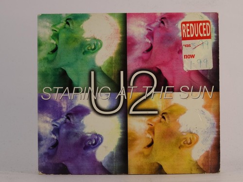 U2 STARING AT THE SUN (J58) 3 Track CD Single with Picture Sleeve ISLAND | eBay