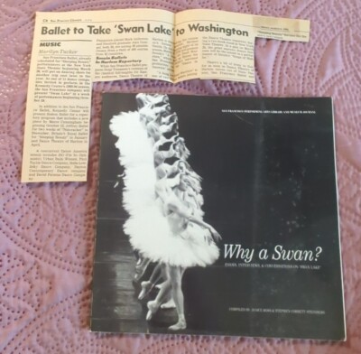 WHY A SWAN? JANICE ROSS STEPHEN COBBETT STEINBERG SWAN LAKE 1989 BOOK ...