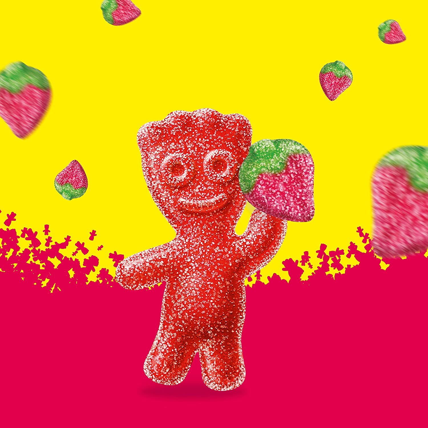 SOUR PATCH KIDS Strawberry Soft and Chewy Candy - 3.6oz (102g) - Pack ...