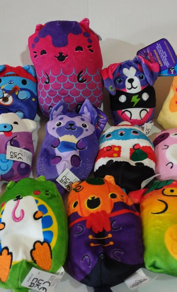 Lot of Cats vs Pickles and more Plush Toys by Cepia | eBay