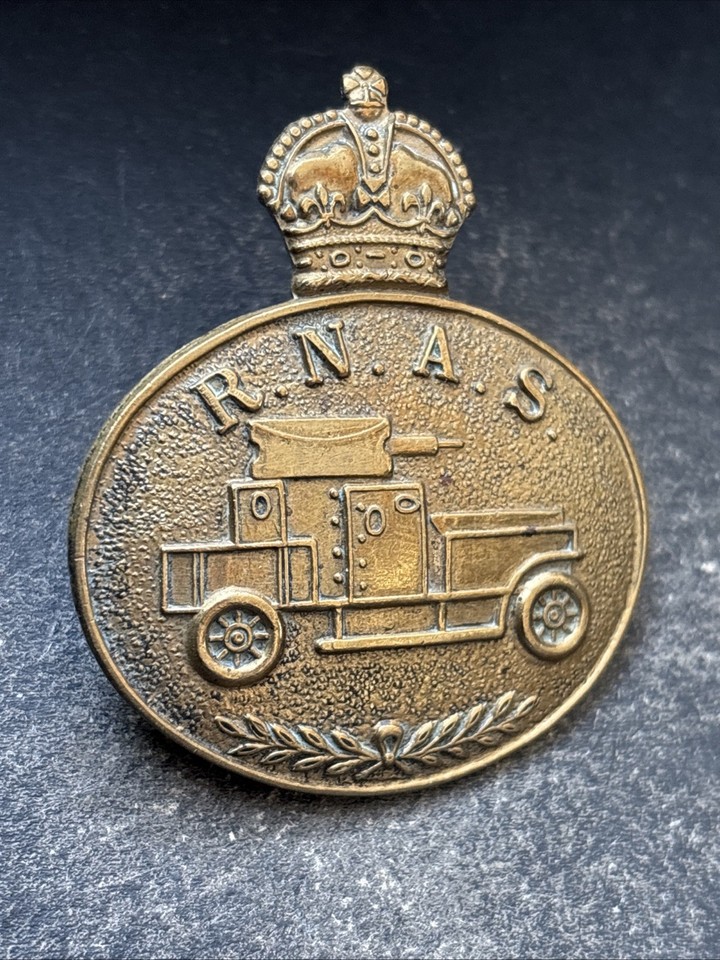 Royal Navy Air Service Armoured Car Service , RNAS., WW1, British Cap ...