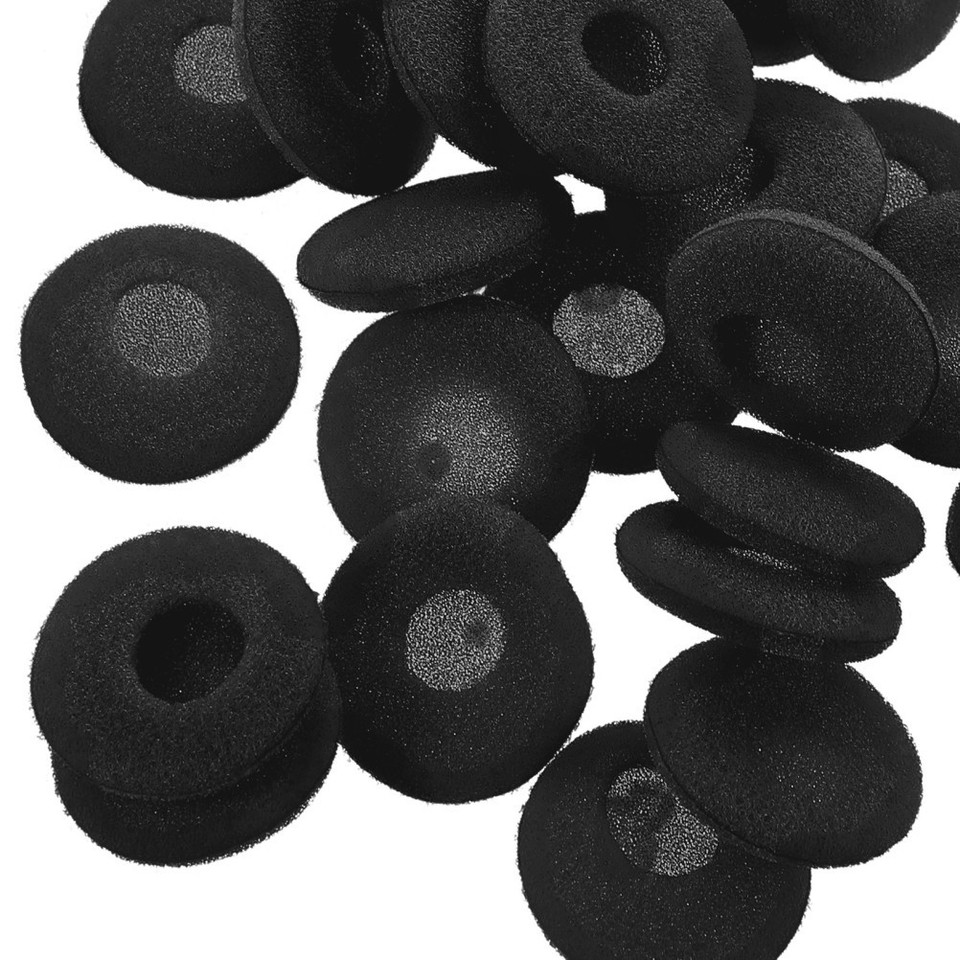 50pcs Earphone Pads Sponge Pad Sponge Ear Bud Pad Replacement Earbuds ...