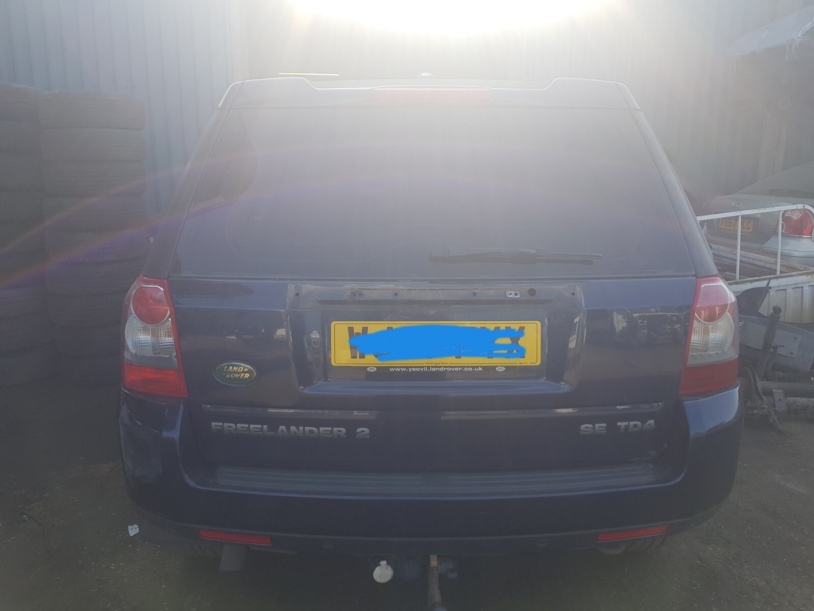 2007-12 LAND ROVER FREELANDER 2 REAR BARE TAILGATE IN BALTIC BLUE | eBay UK