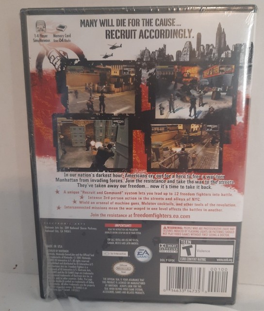 Freedom Fighters (Nintendo GameCube, 2003) for sale online | eBay