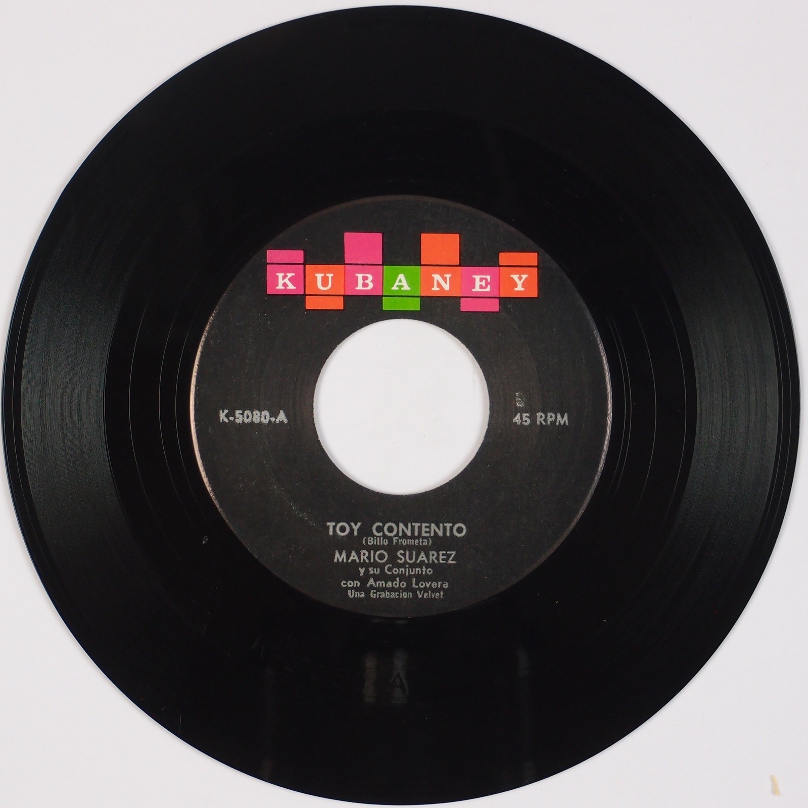 MARIO SUAREZ: Toy Contento / Noche De Amor KUBANEY Latin 45 Hear | eBay