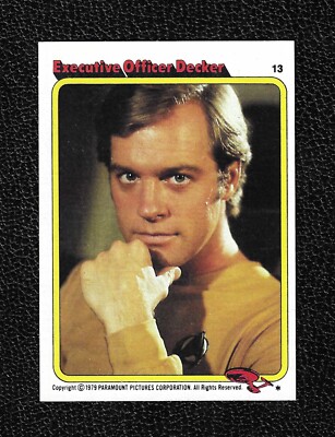 1979 Topps Star Trek: The Motion Picture #13 Executive Officer Decker ...