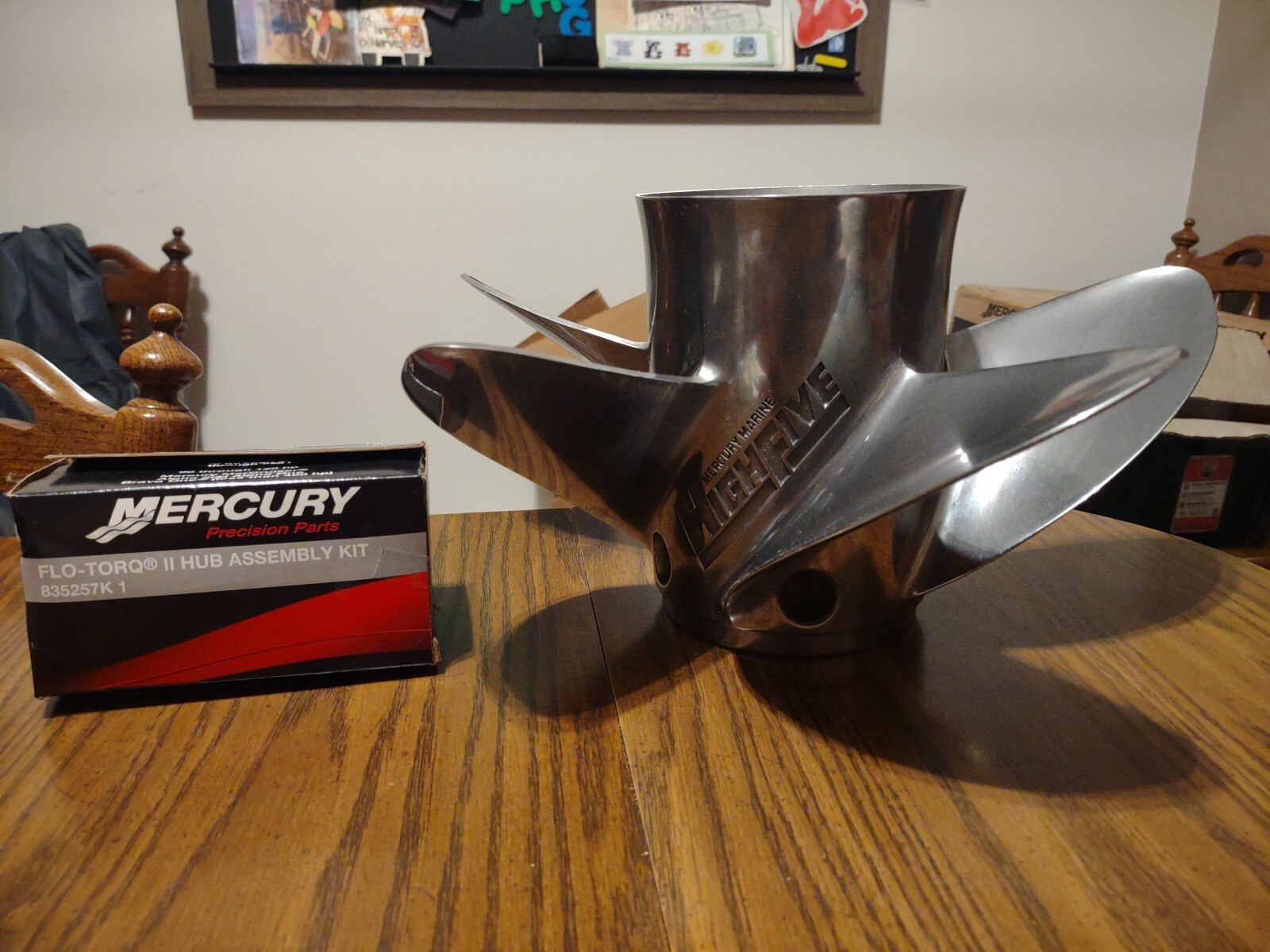 K3 Mercury High Five Stainless Propeller 48-815760 21p Prop for sale ...