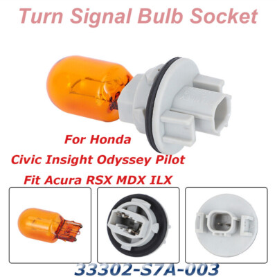 For 10-14 Honda Insight Light Turn Signal Bulb Socket Lamp Marker 33302 ...