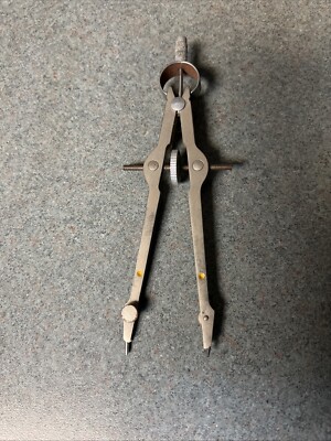 Vintage Vemco Large Bow Compass Divider Drawing Instrument | eBay