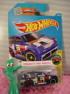 2016 i Hot Wheels BOOM BOX #199 Blue/black/white; oh5; a Art Cars Case ...