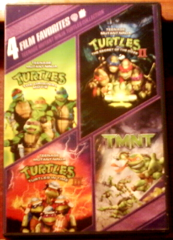 4 Film Favorites: Teenage Mutant Ninja Turtles Collection (DVD ...