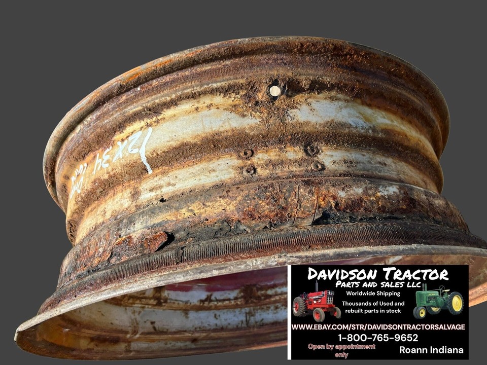 12x34 Drop Center Rim Antique Tractor | eBay