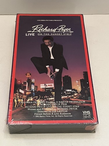 Richard Pryor Live on The Sunset Strip VHS Factory Sealed | eBay