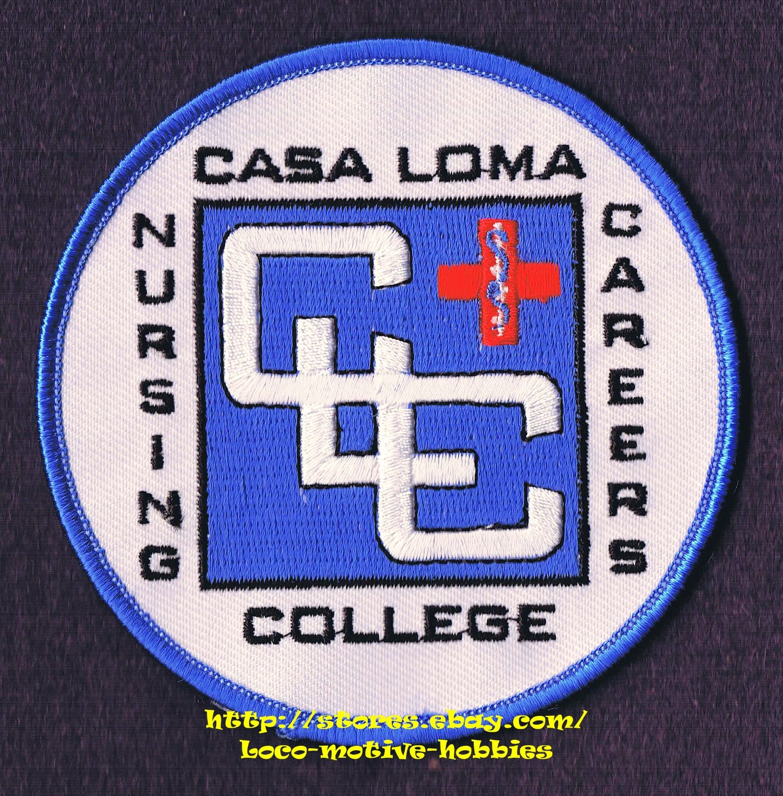 LMH PATCH Badge CASA LOMA COLLEGE School California NURSING CAREERS ...