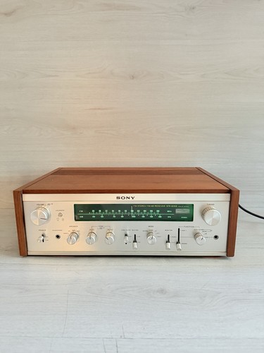 Sony STR-6055 FM/AM Stereo Receiver Amplifier Wooden Surround 1970s ...