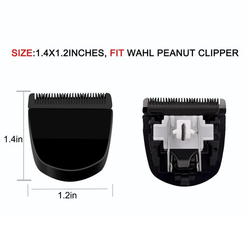 2 Pack Professional Peanut Clipper/Trimmer Snap On Replacement Blades ...