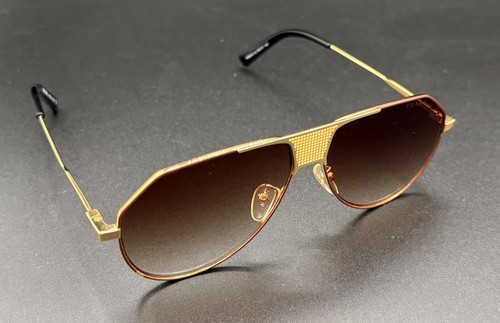 PRADA PR65VS C2 58 Sunglasses Light Gold/Brown | eBay