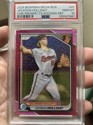 2024 Bowman - Chrome Prospects Jackson Holliday #BCP-47 Refractor /299 ...