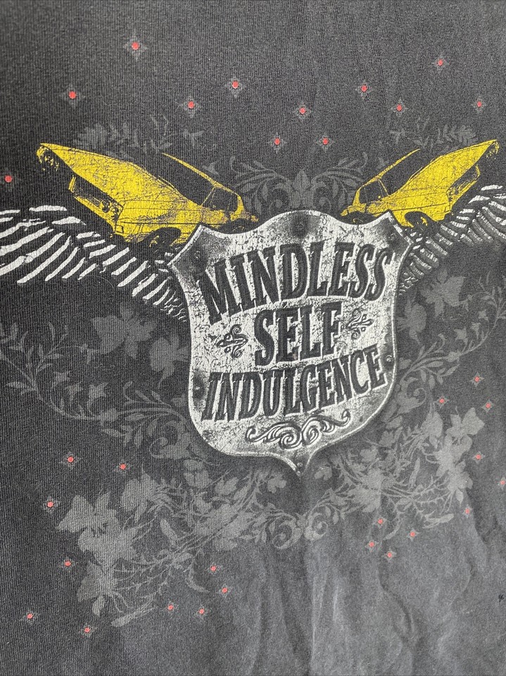 Mindless Self Indulgence Cursing in Braille Tour 2006 Shirt L Vintage ...
