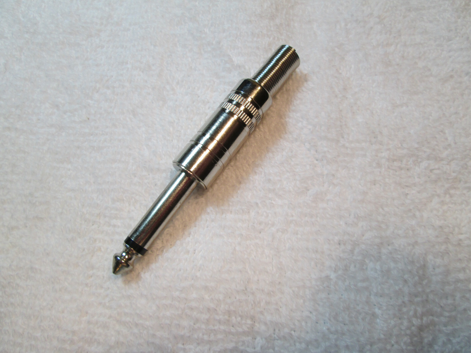 CW Morse Code Straight Key Keyer Bug connector 1/4" 6.35 mm plug Ham ...