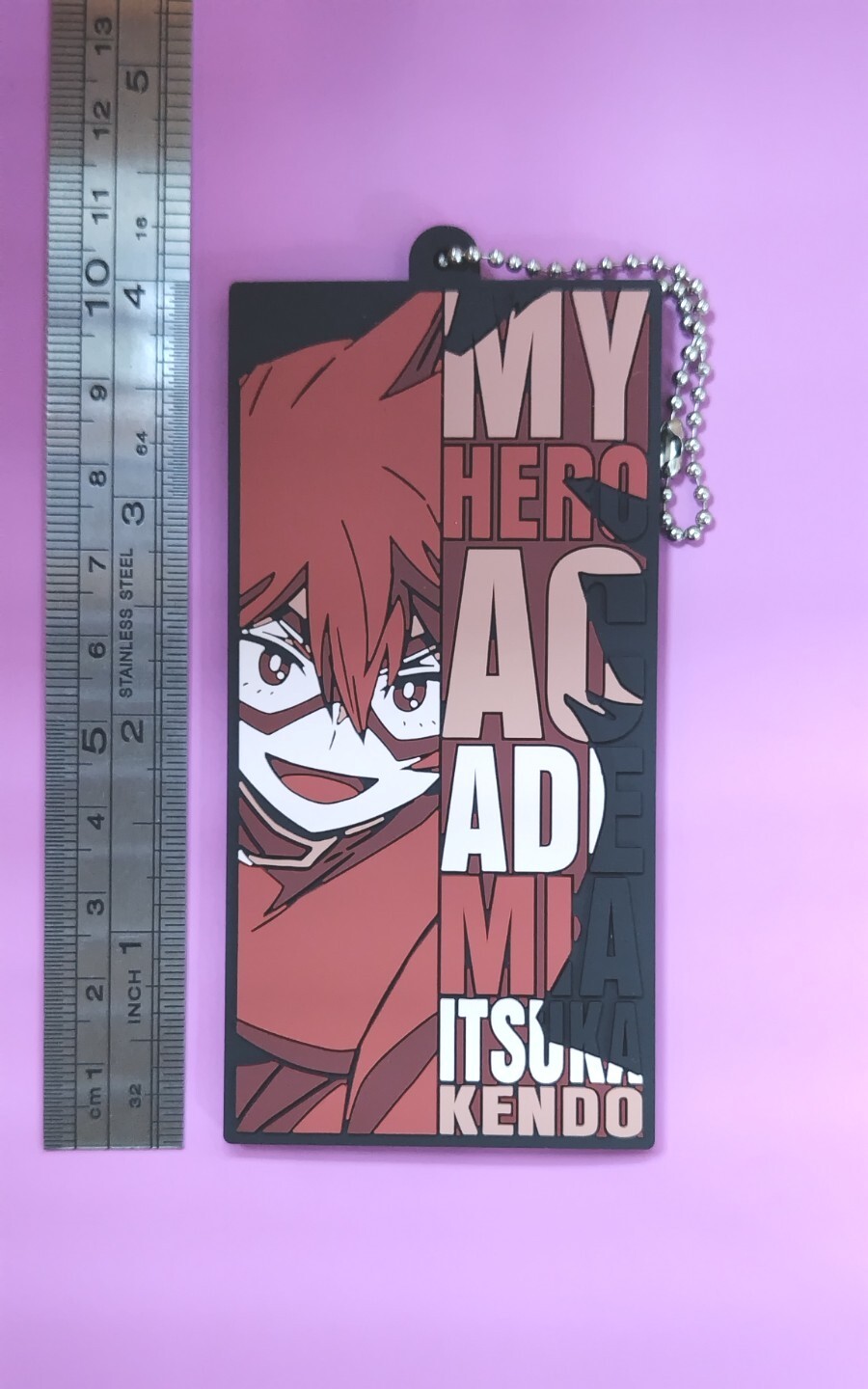 ITSUKA KENDO My Hero Academia Rubber Key Chain BANDAI Japan Japanese ...