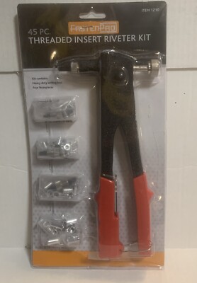 Pittsburgh Threaded Insert Riveter Kit 45 Pieces #1210 New | eBay