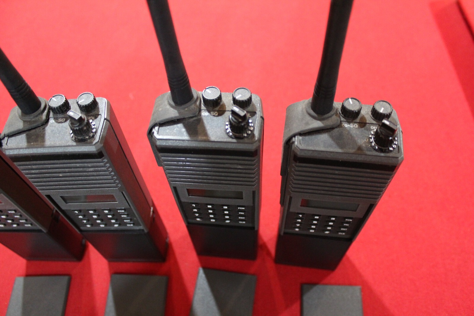 4 MILITARY SURPLUS PRC 127 RADIO RECEIVER TRANSMITTER WALKIE TALKIE ...