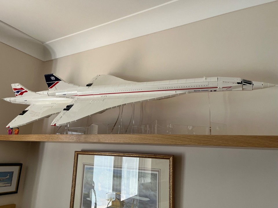 Lego Concorde - British Airways Conversion kit | eBay UK