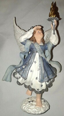 Angels Beside Me "Dawn" Angel Figurine Guardian Of The New Millennium ...