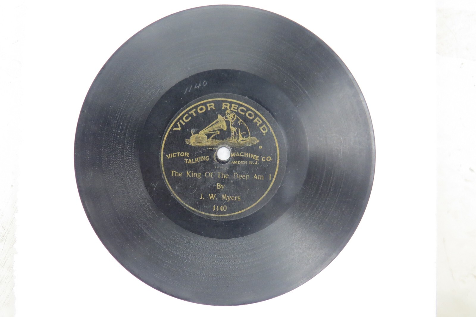 J.W. Myers - VICTOR RECORD 1140 - 1 St Dog Label - The King Of - 7 Inch ...